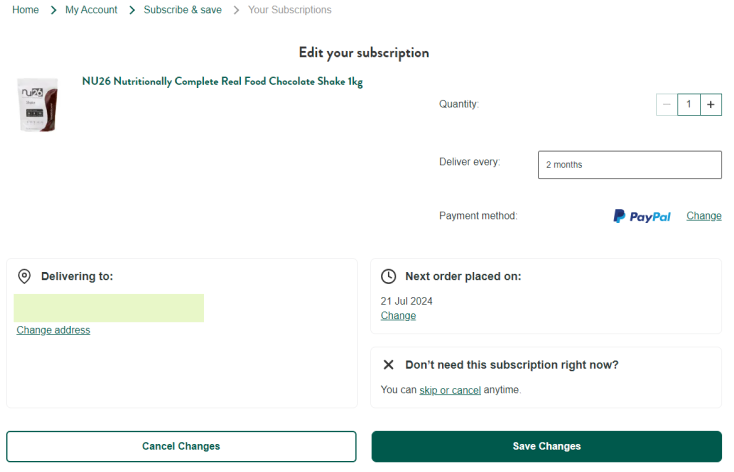 How do I make changes to my subscription? – Help Centre